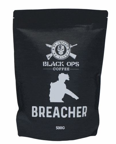 BLACK OPS COFFEE - Breacher 500g , ganze Bohne S4 Supplies