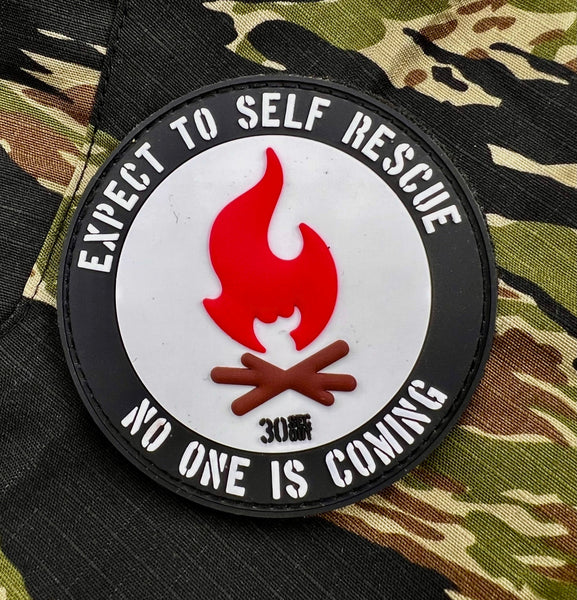 Expect to Self Rescue -Full Size - Morale Patch – S4 Supplies